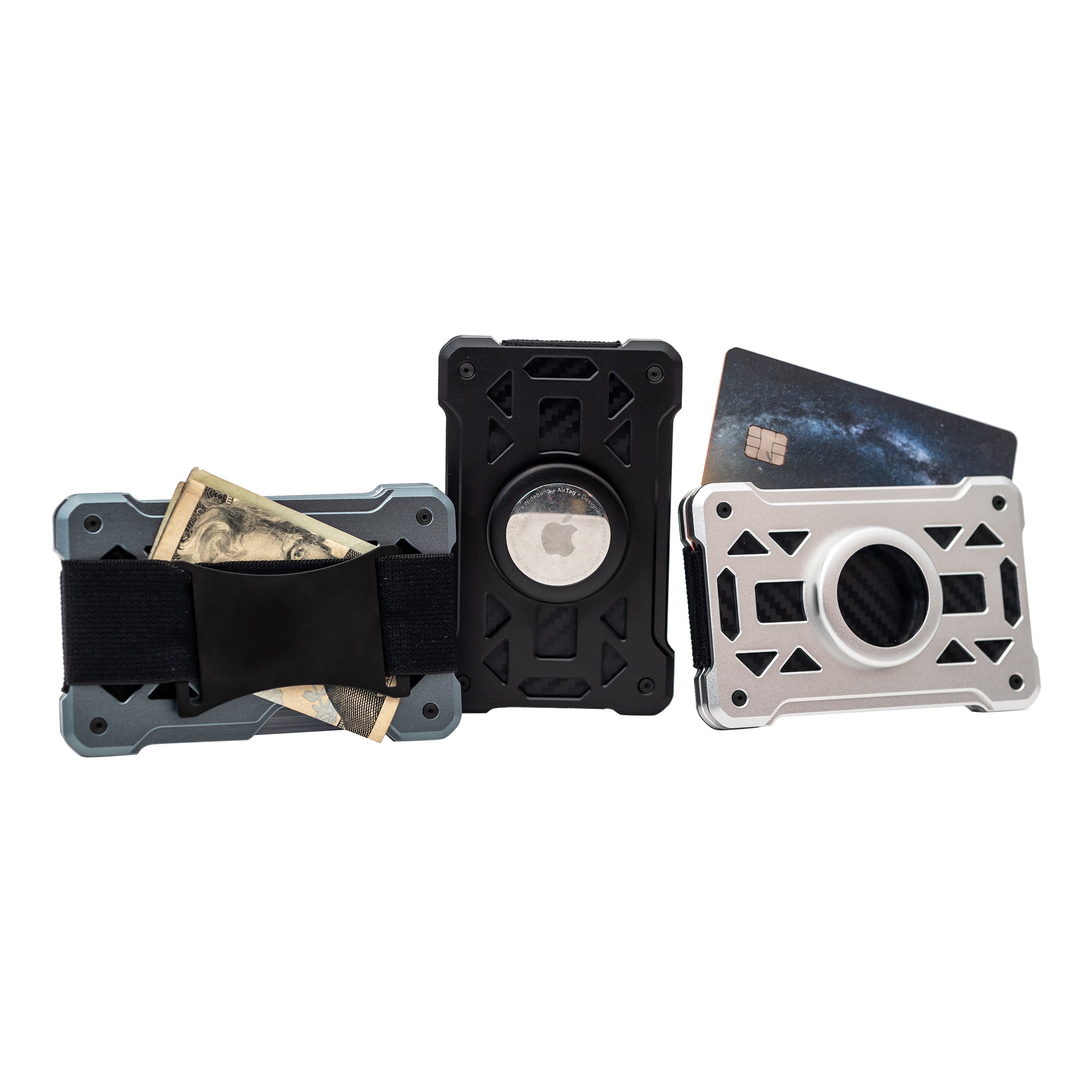 Mad Man Explorer Air Tracker Front Wallet | Compact Aluminum Wallet