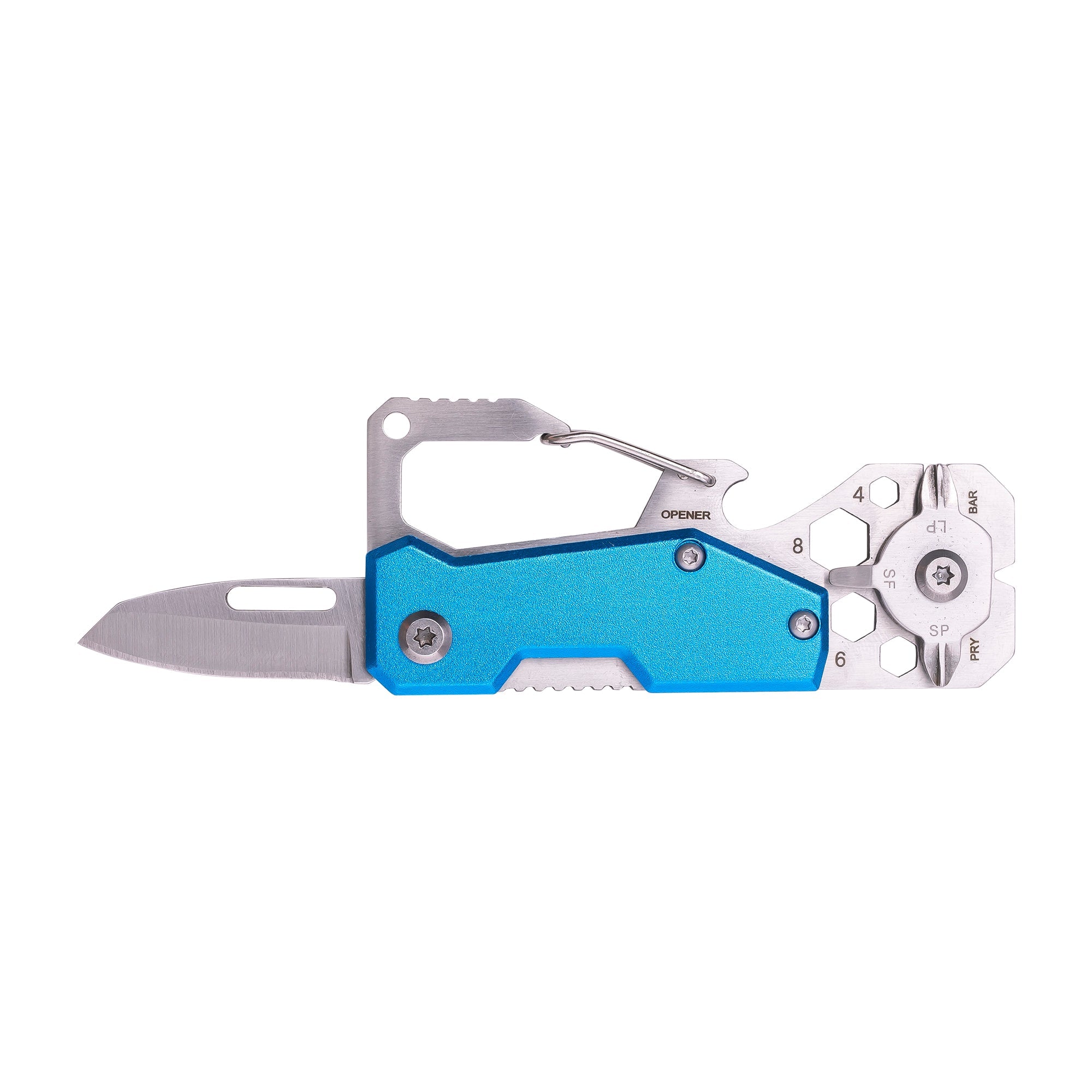 Mad Man Stainless Multi-Tool Carabiner for Everyday Carry