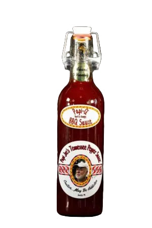 Papi-Q Tangy BBQ Sauce by Papi Joe - Enhances All Meat Flavors