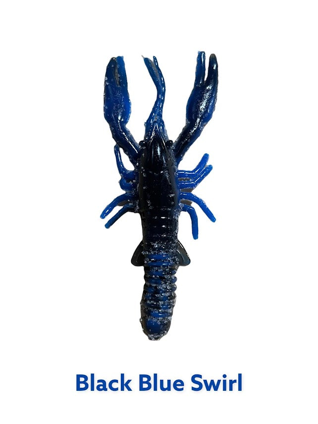 3" Craw Worm W/Craw Cane