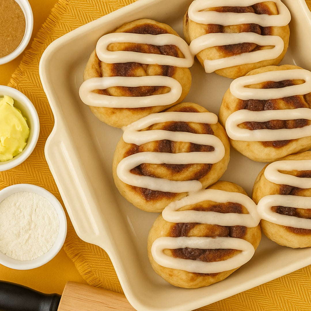 Buns of Cinnamon by Oh Grate - Quick & Delicious Treat