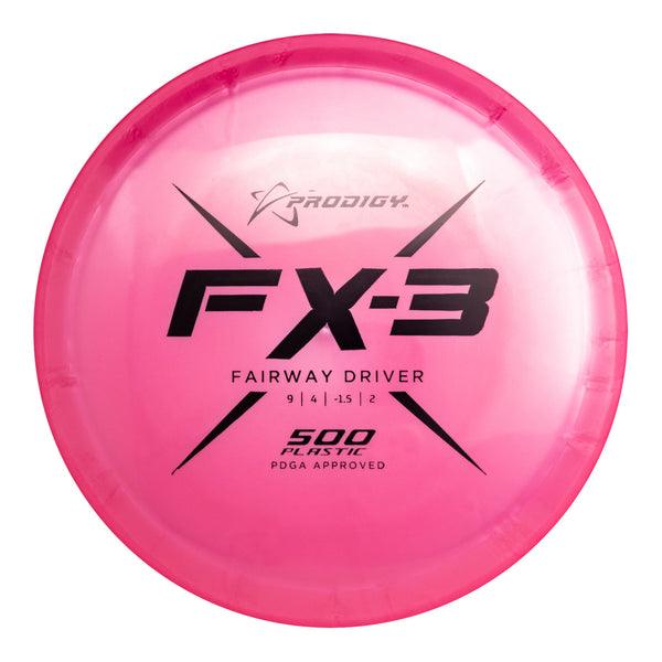 Prodigy FX-3 500 Fairway Driver - Premium Disc Golf Experience