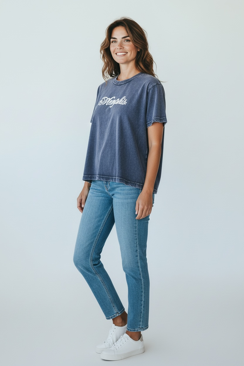 Chicka-D University of Memphis Short n Sweet Tee - Vintage Style & Com