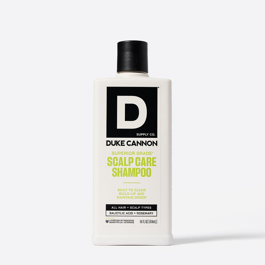 Duke Cannon Superior Grade Scalp Care Shampoo - Effective Scalp Nouris