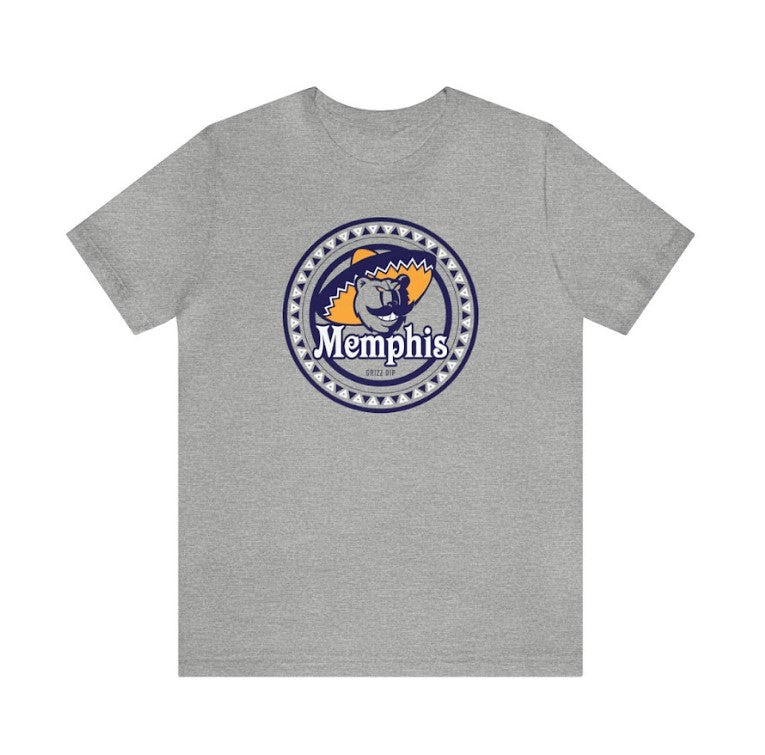 Grizz Dip Tee - Unisex Cotton Shirt by Grindstone Services, Llc