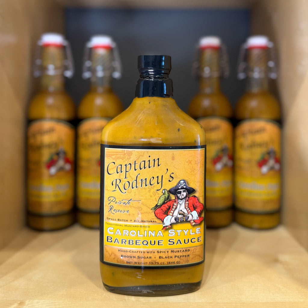 Captain Rodney Carolina Style Mustard BBQ Sauce | Premium BBQ Sauce