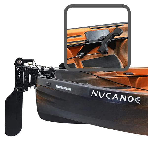 Nucanoe Quickconnect Foot Rudder System - Enhance Kayak Control