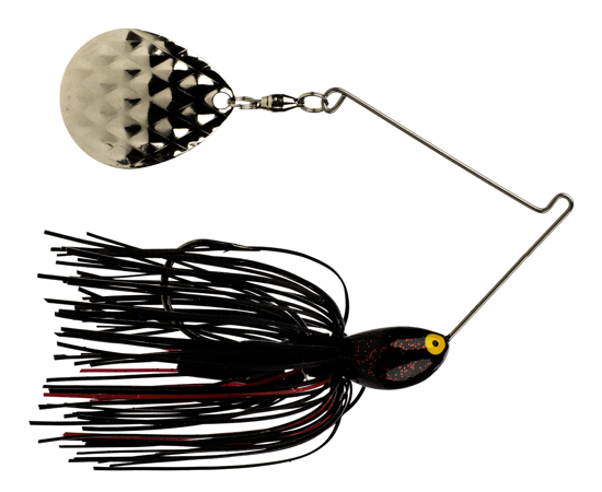 Strike King Ratlin Midnight Special Spinnerbait for Low-Light Fishing